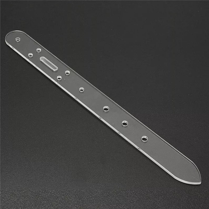 Set Of Belt Hole Positioning Acrylic Template – LeatherMob